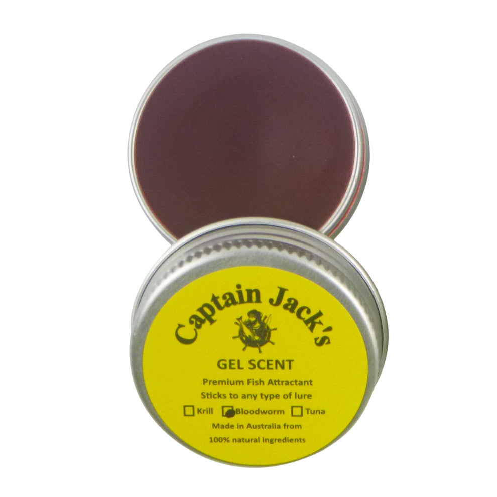 Captain Jack's Gel Scent - Bloodworm, 15 gm Tin – Just Camp